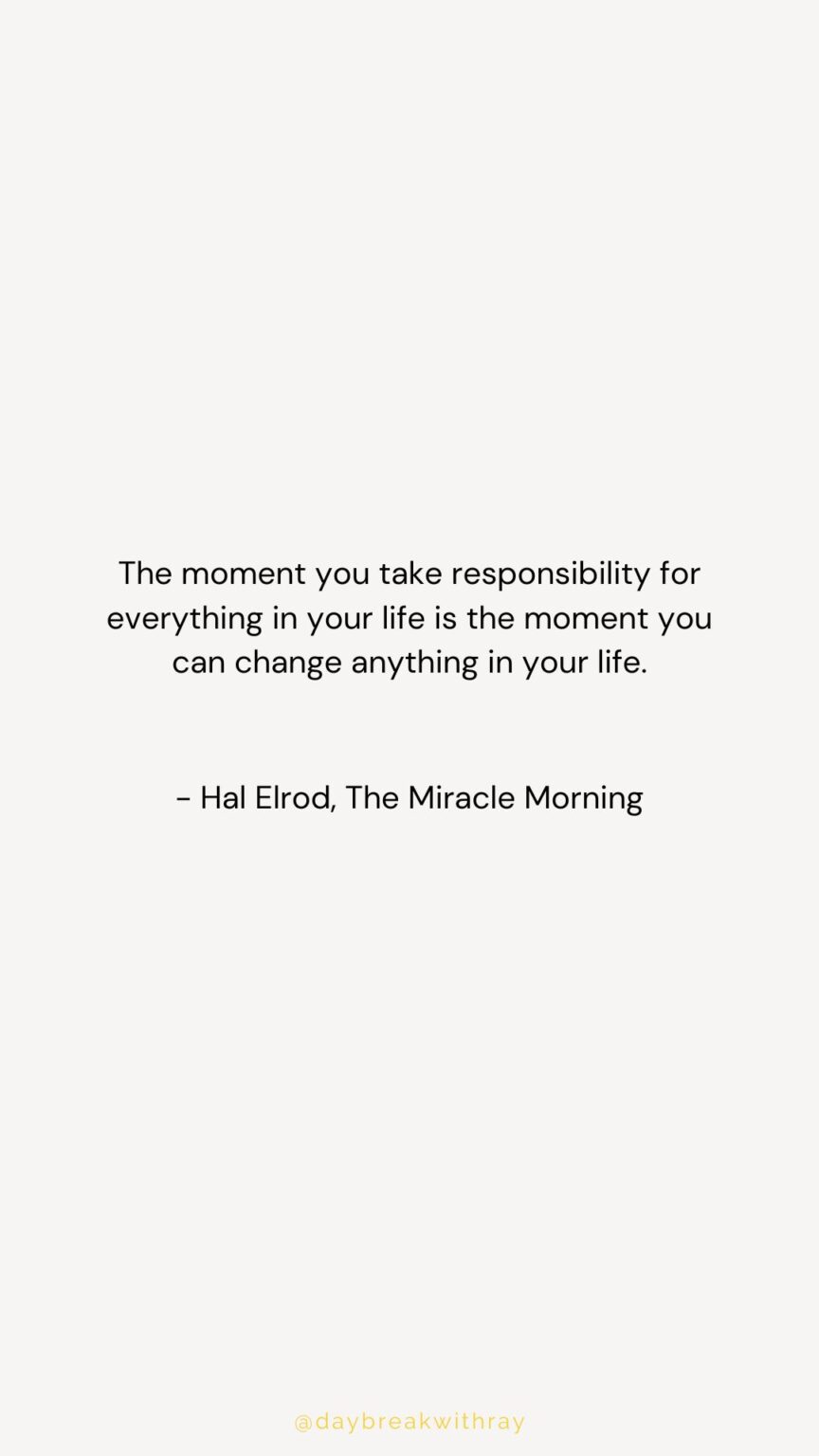 How to Start Your Day Right with the Miracle Morning routine